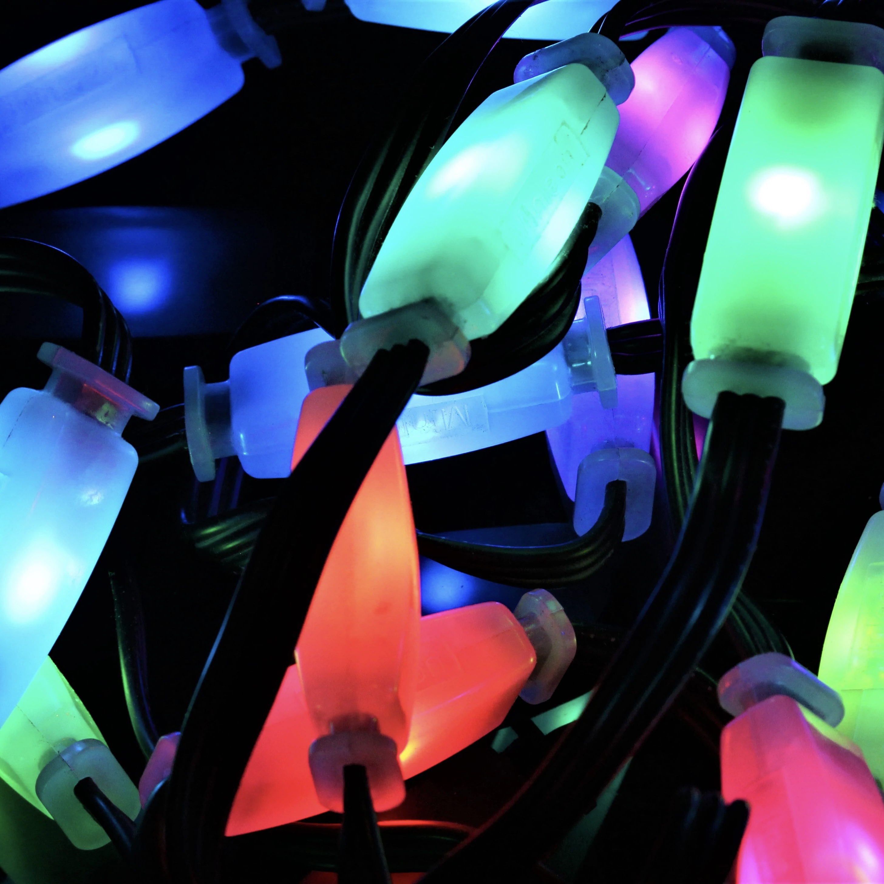 12V UL CE Waterproof DMX RGB Pebble Lights - Buy RGB Light String, RGB ...