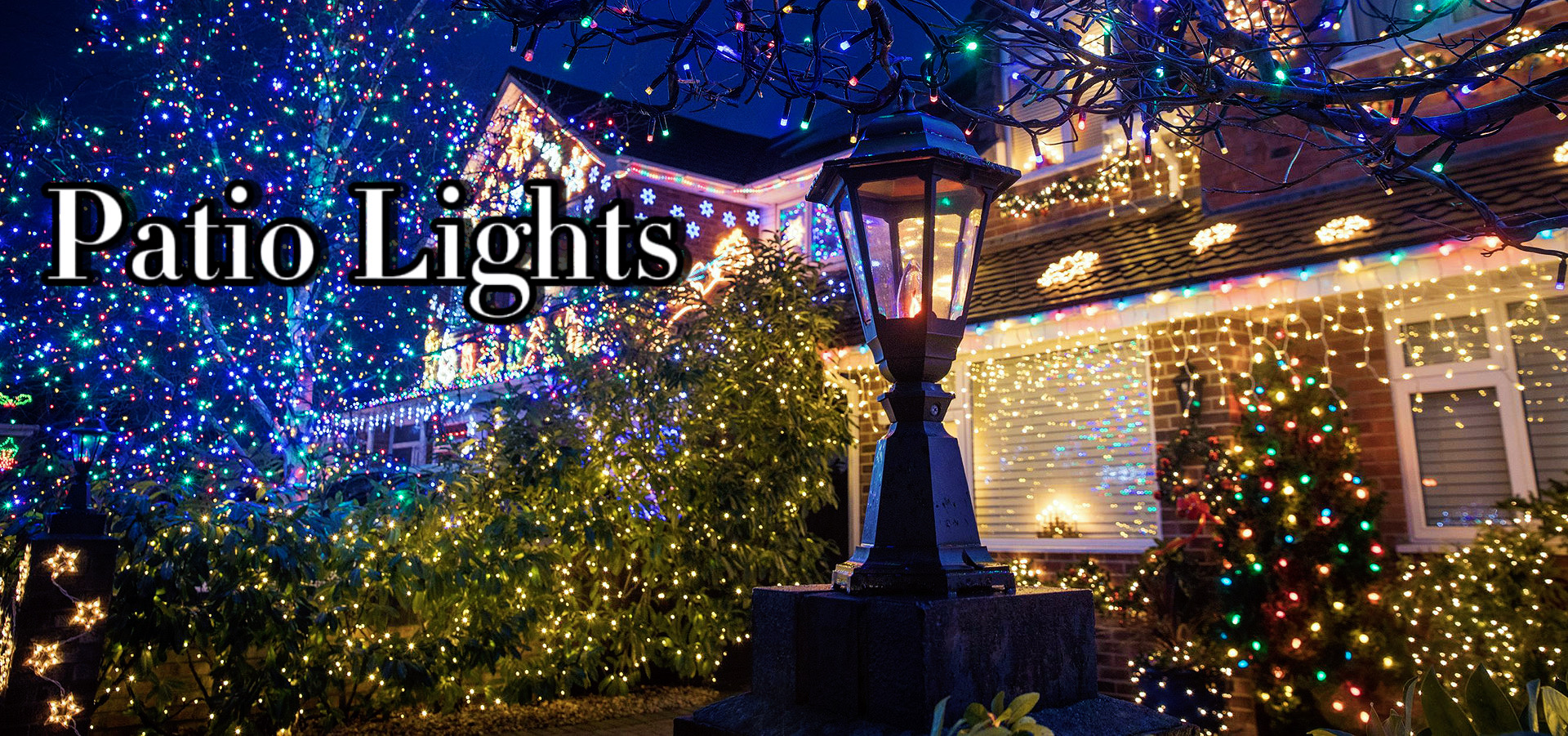 RGB Outdoor Lighting, Minleon Bulbs, String Lights - Minleon